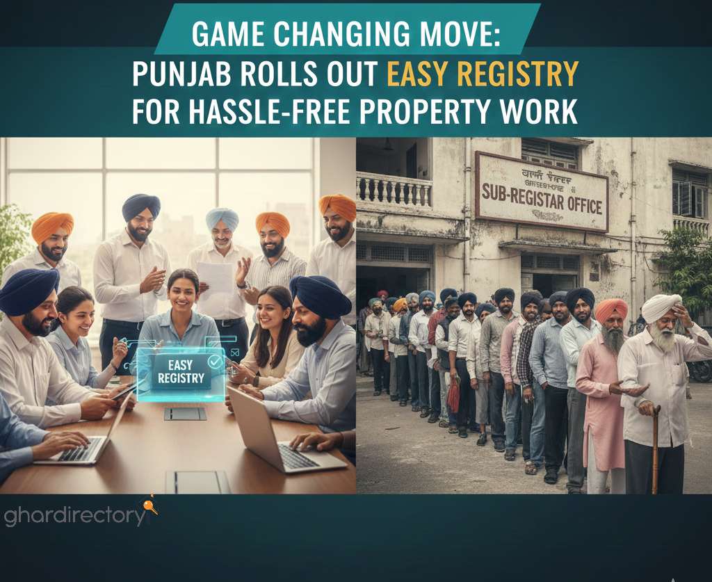Game Changing Move: Punjab Rolls Out Easy Registry Initiative for Hassle Free Property Work