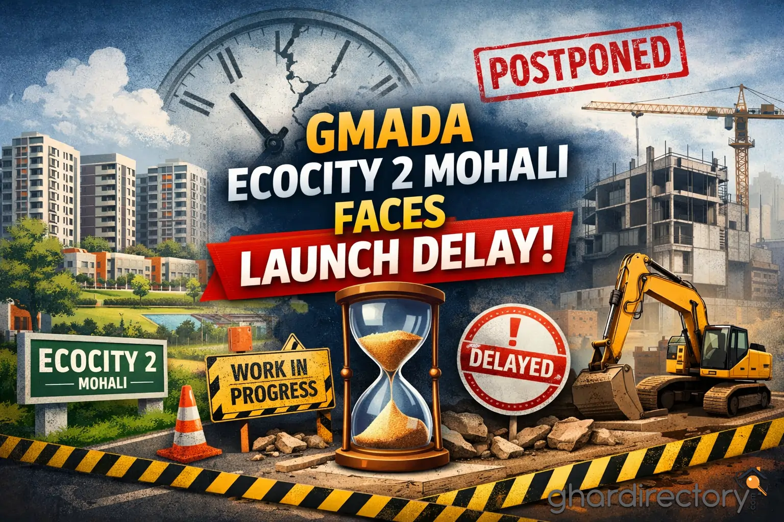 GMADA EcoCity 2 Mohali Faces Launch Delay