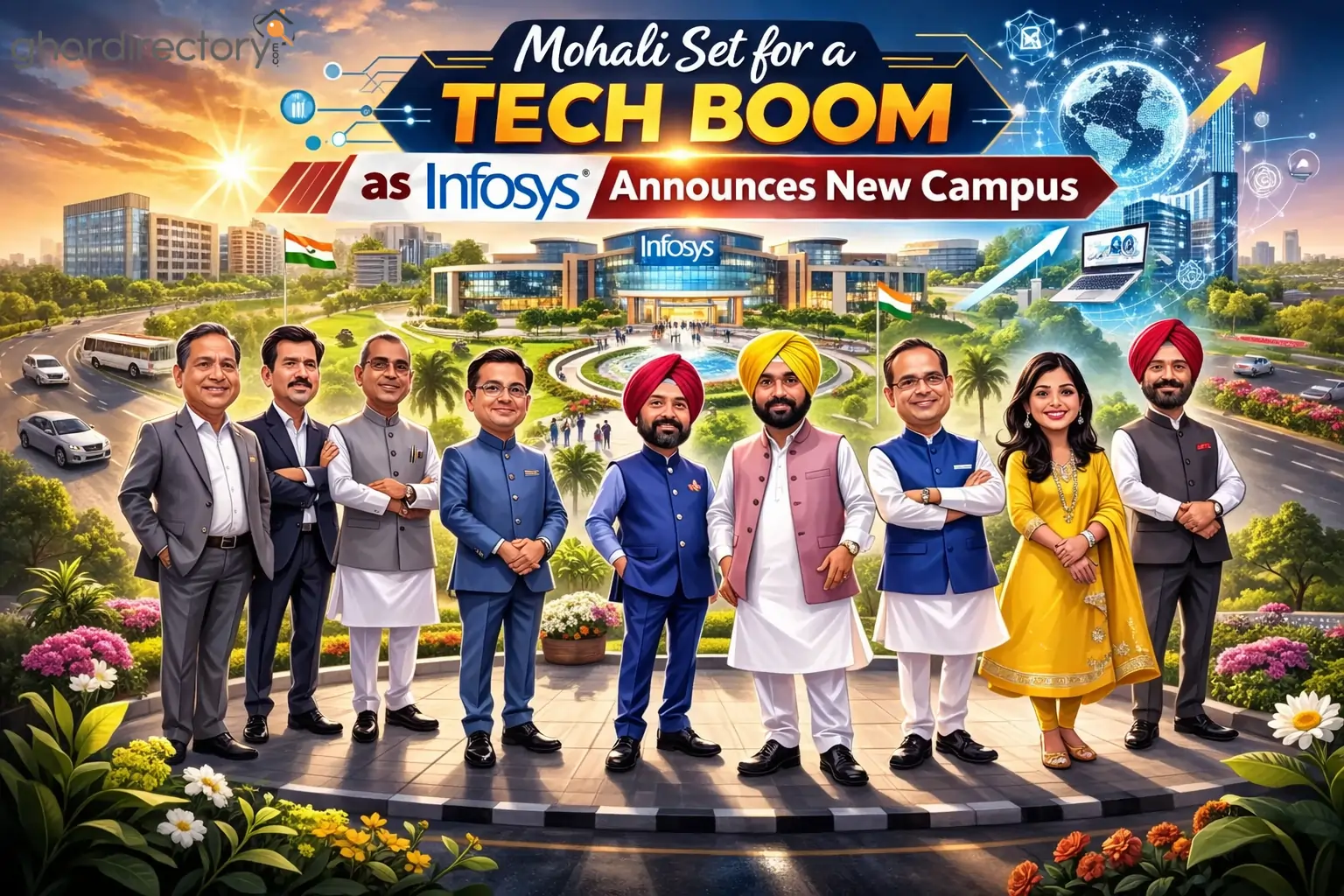 Mohali Set for a Tech Boom as Infosys Announces New Campus