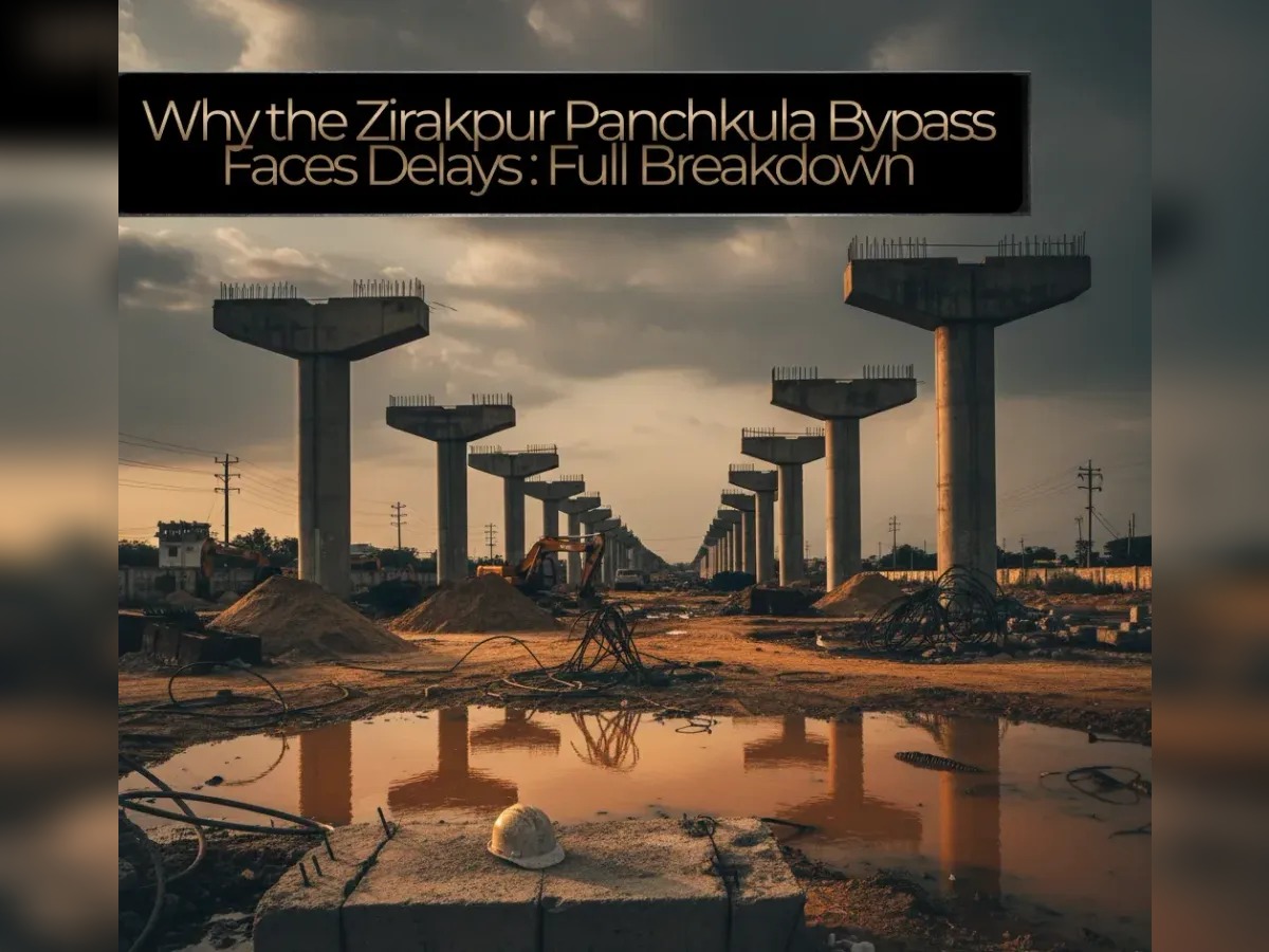 Why the Zirakpur Panchkula Bypass Faces Delays: Full Breakdown